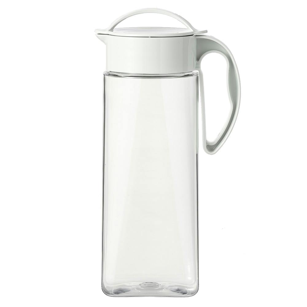 CAINZ 縦にも横にも置ける冷水筒 2.1L ホワイト