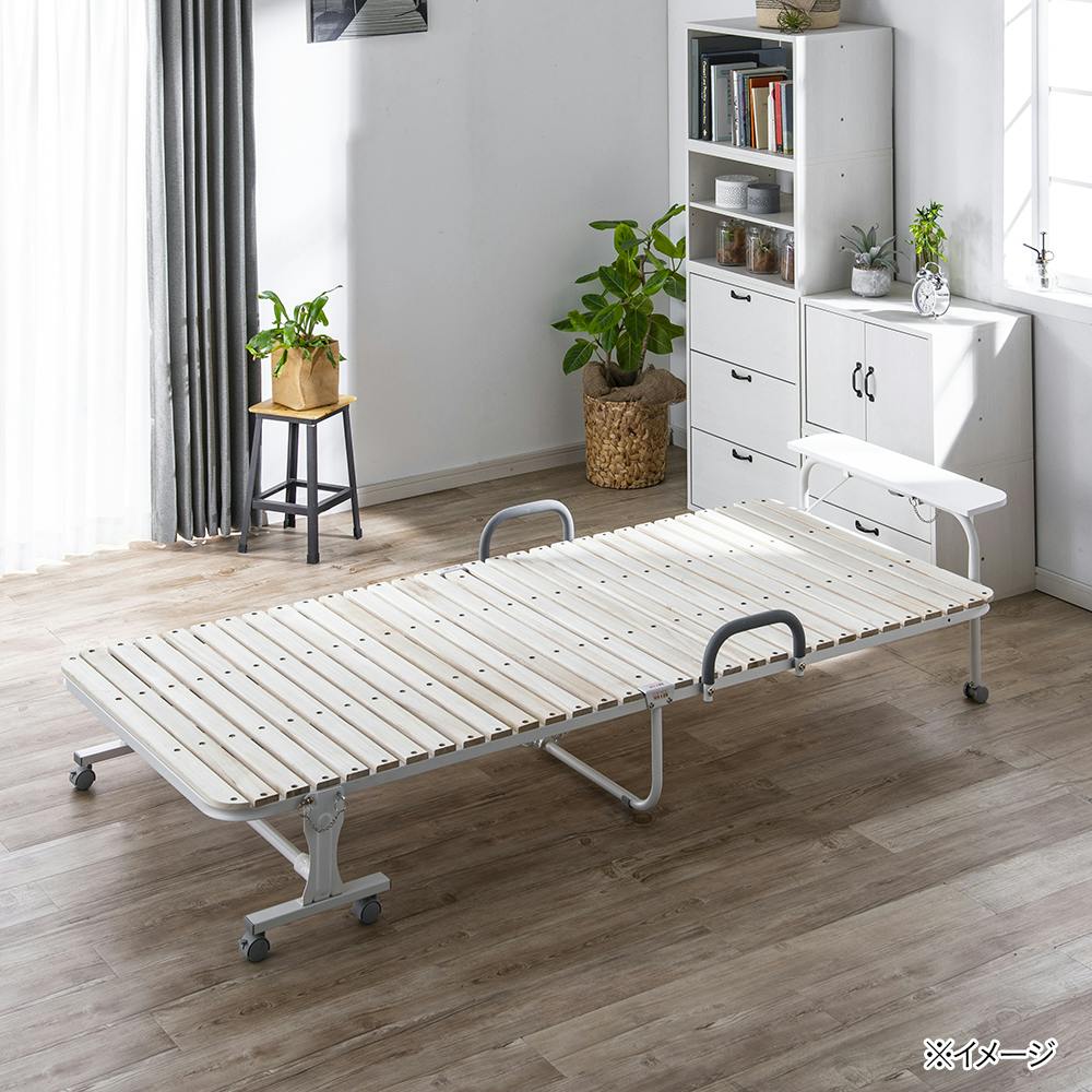 CAINZ(カインズ) 宮付き折りたたみスノコベッド - MIRUMU