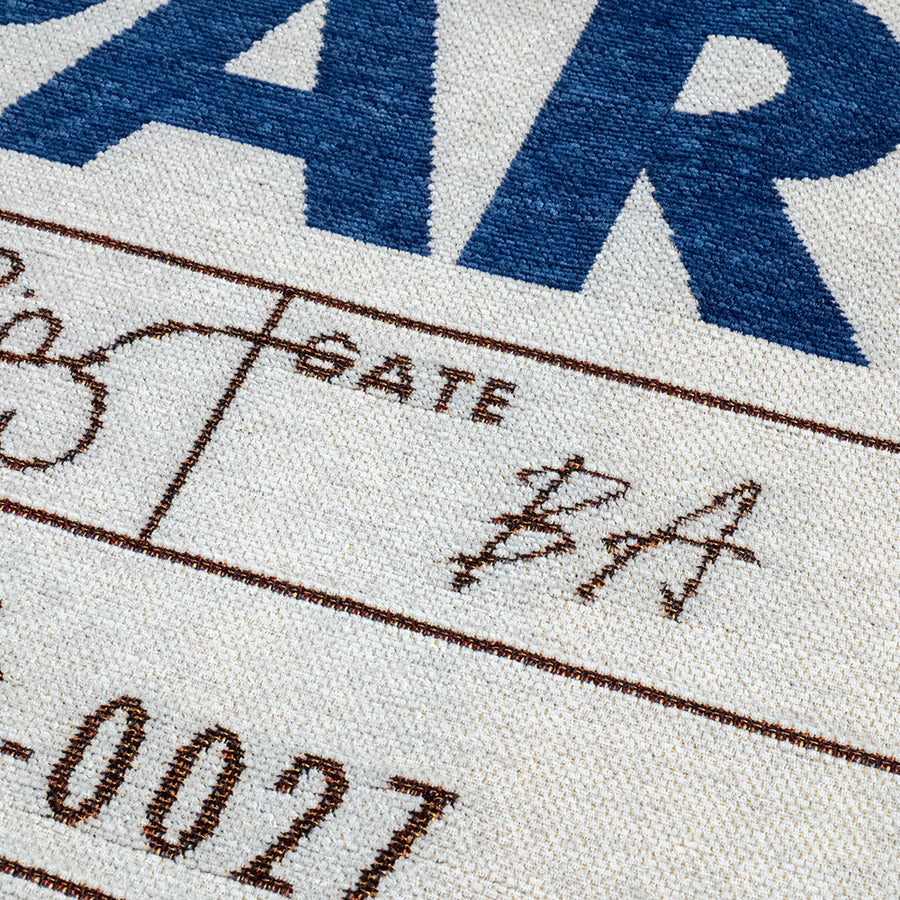 BRID(ブリッド) BAGGAGE TAG RUG 40×80 - MIRUMU