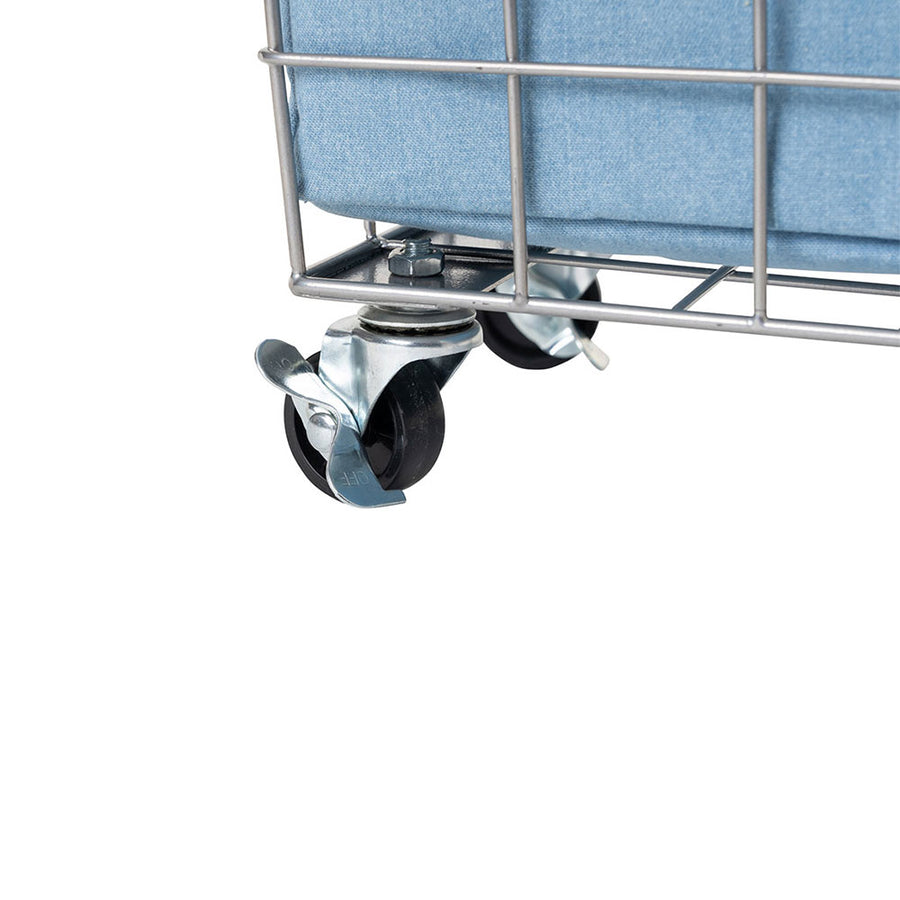 BRID(ブリッド) STACKING BASKET 2 with CASTER WASHABLE COVER - MIRUMU