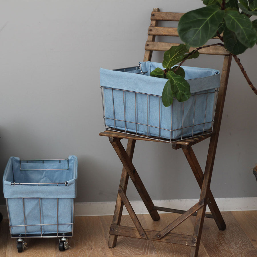 BRID(ブリッド) STACKING BASKET 3 with CASTER WASHABLE COVER - MIRUMU