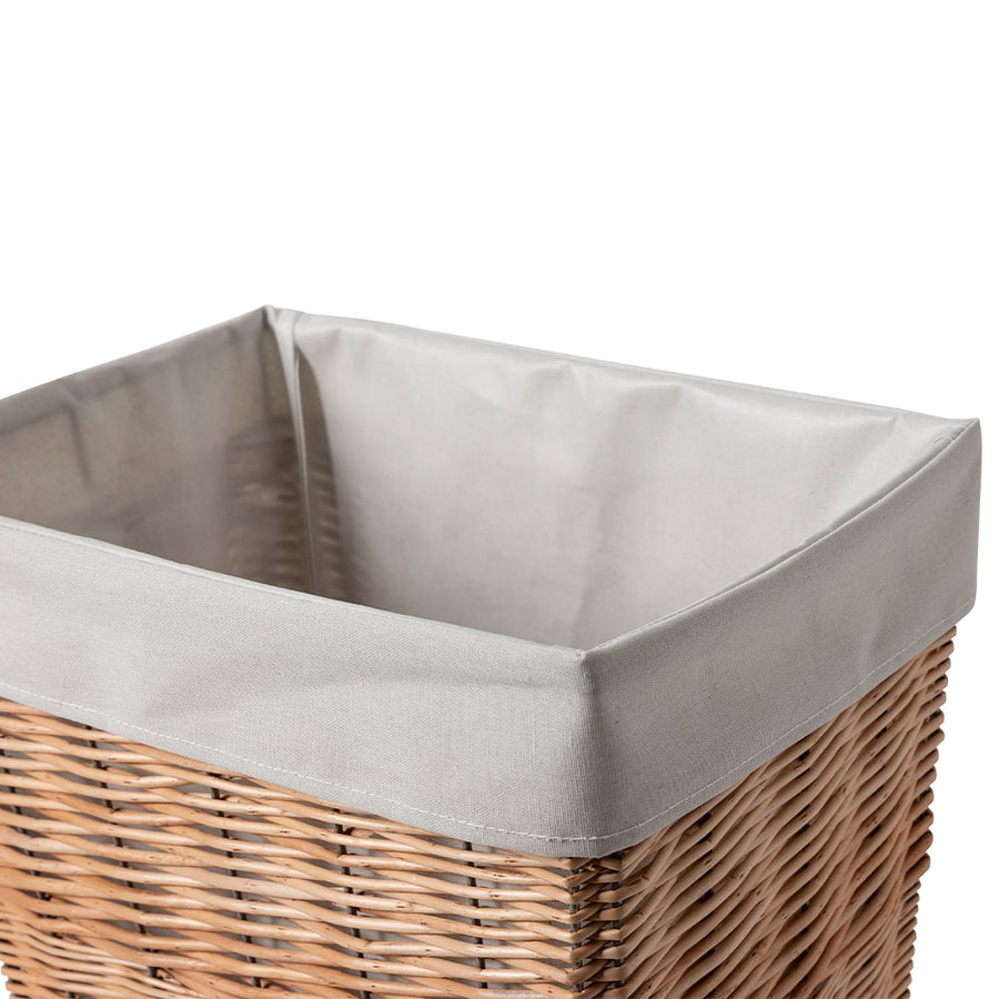 BRID(ブリッド) WILLOW LAUNDRY BASKET with CASTER 28L - MIRUMU