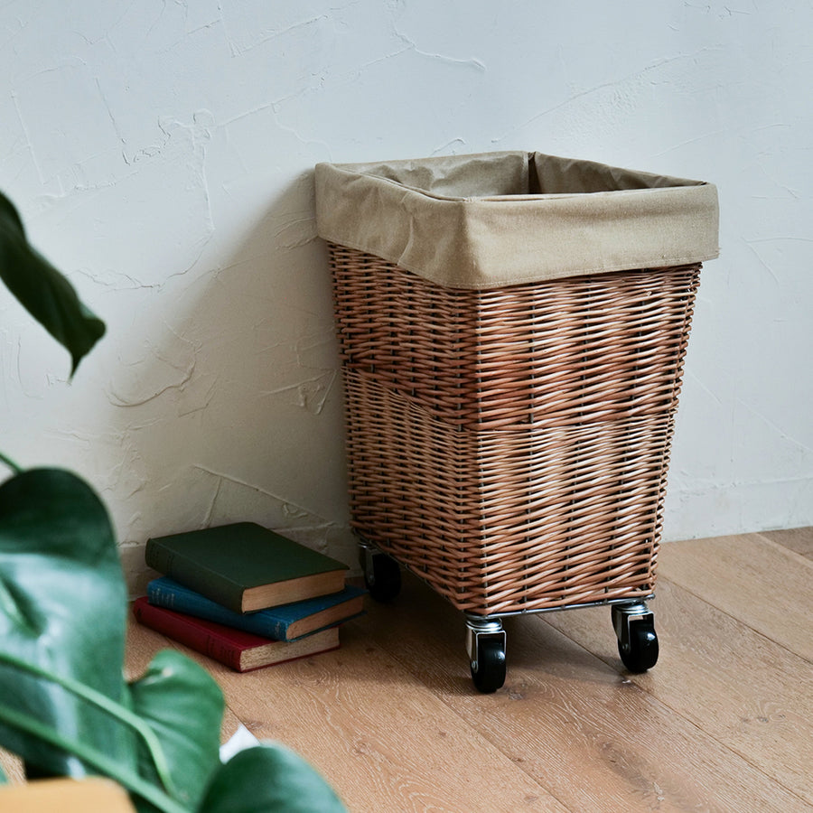 BRID(ブリッド) WILLOW LAUNDRY BASKET with CASTER 34L - MIRUMU