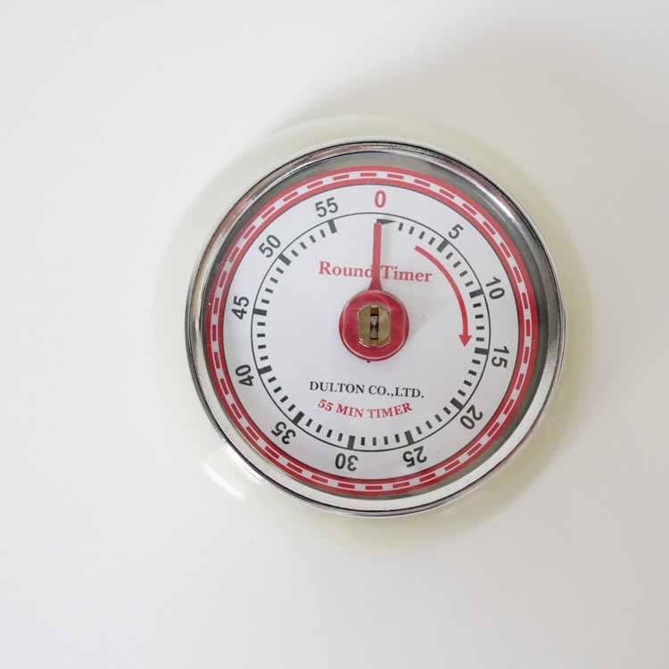 DULTON(ダルトン) KITCHEN TIMER WITH MAGNET アイボリー ｜kurasso(クラッソ) - ミルム 家具・インテリア