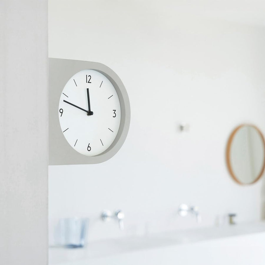 Amazon(アマゾン) INTERFORM 掛け時計 CL-4462GY - MIRUMU