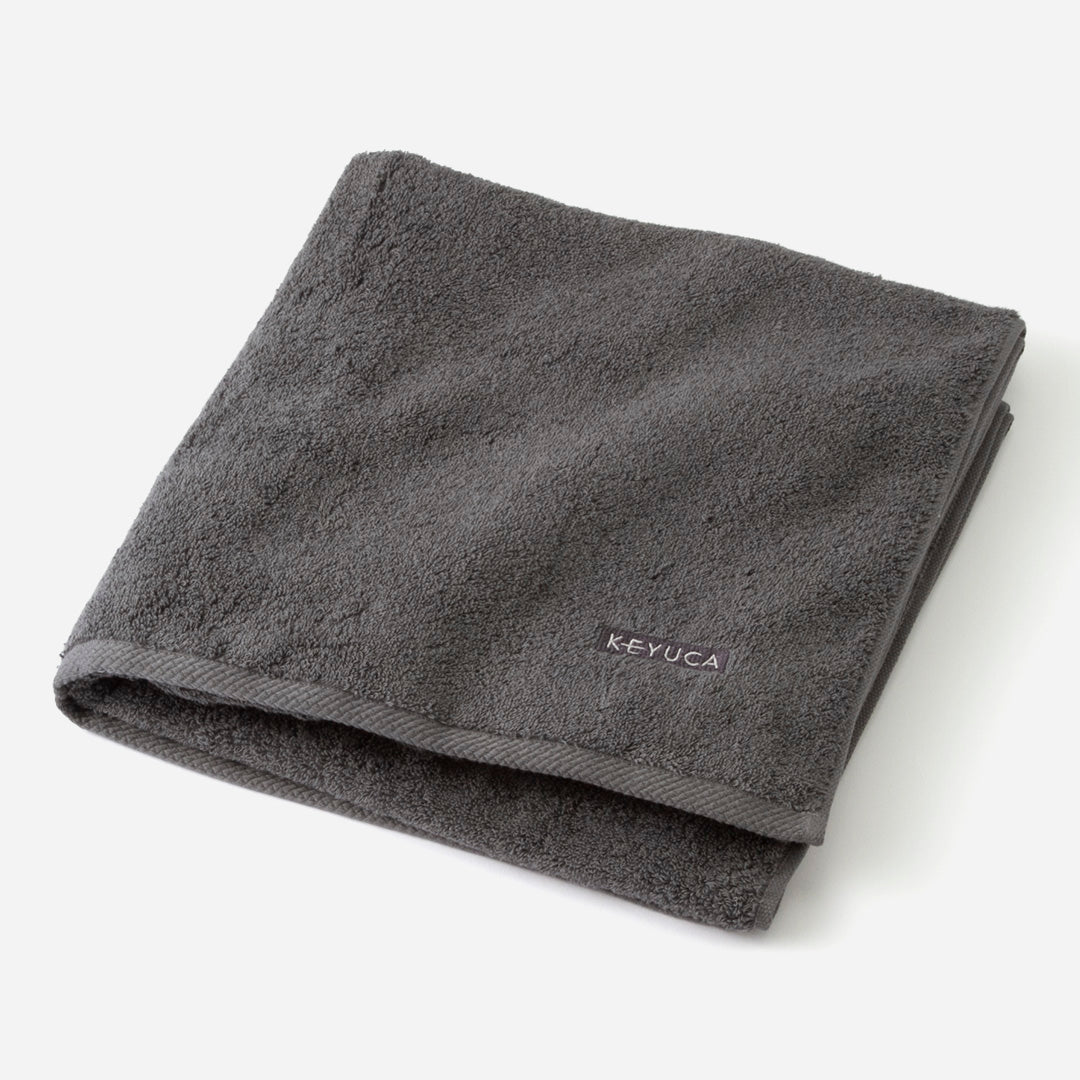 KEYUCA(ケユカ) 今治製 シャンカー バスタオル ダークグレー [68×130cm] - ミルム